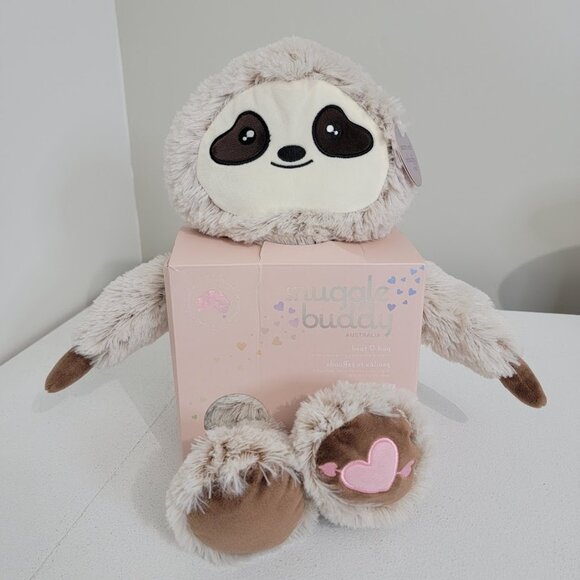 Snuggle Buddy | Toys | Snuggle Buddy Australia Heat Hug Sloth Plush ...
